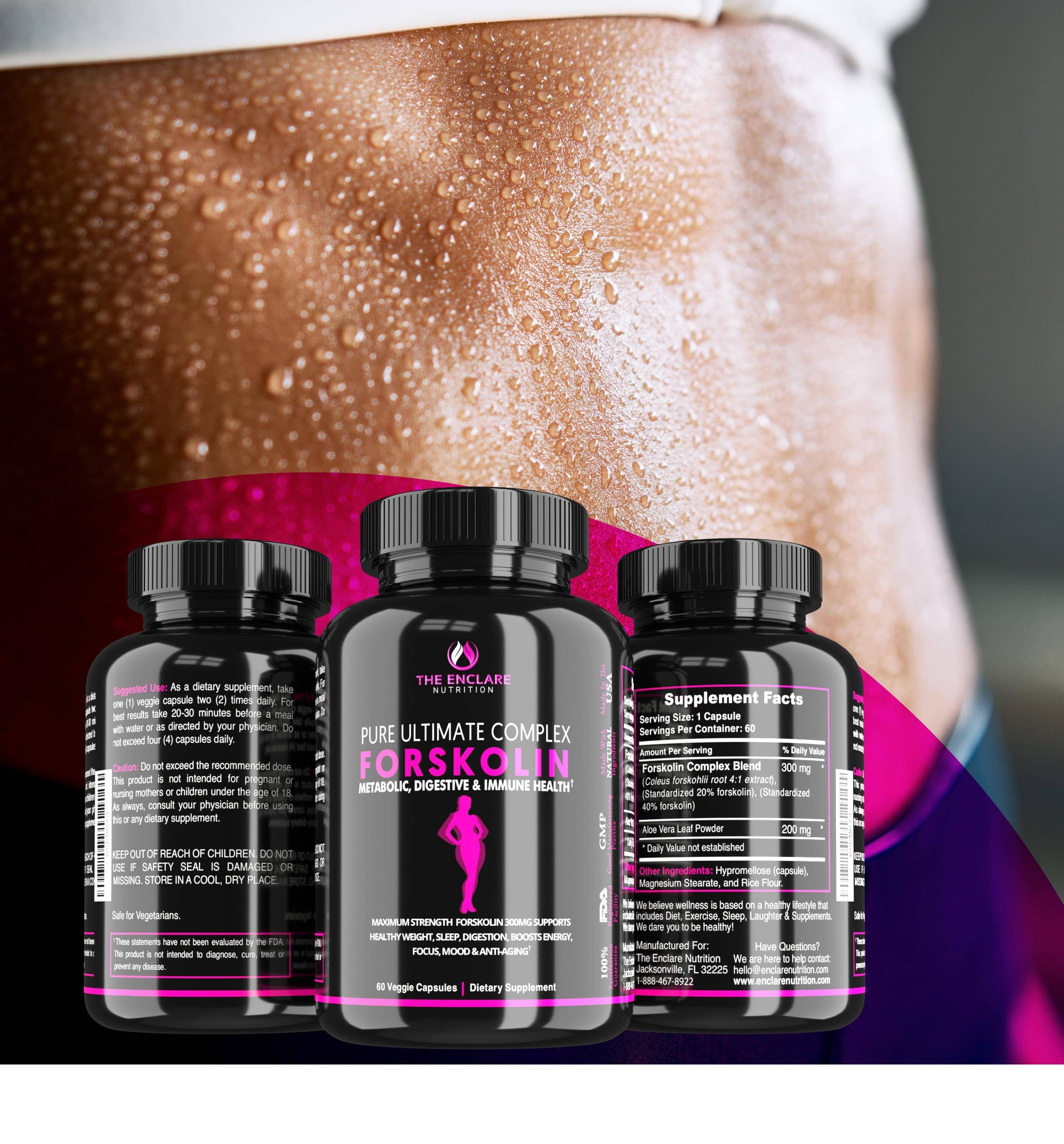 Best Forskolin Extract Supplement for Weight Loss | Enclare Nutrition